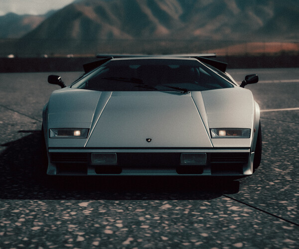 ArtStation - Lamborghini Countach | Artworks