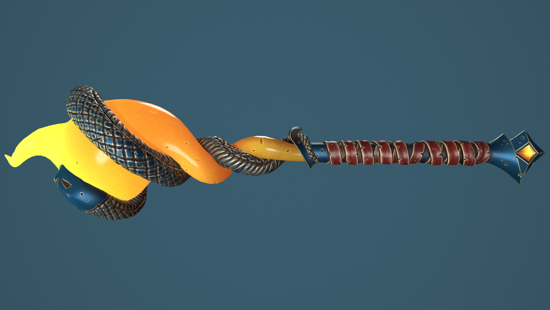 ArtStation - Snake mace | Game Assets