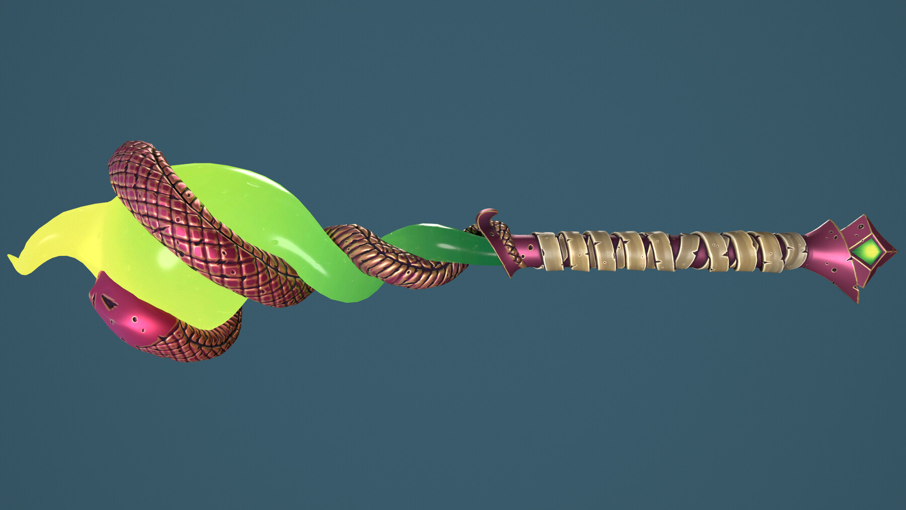 ArtStation - Snake mace | Game Assets