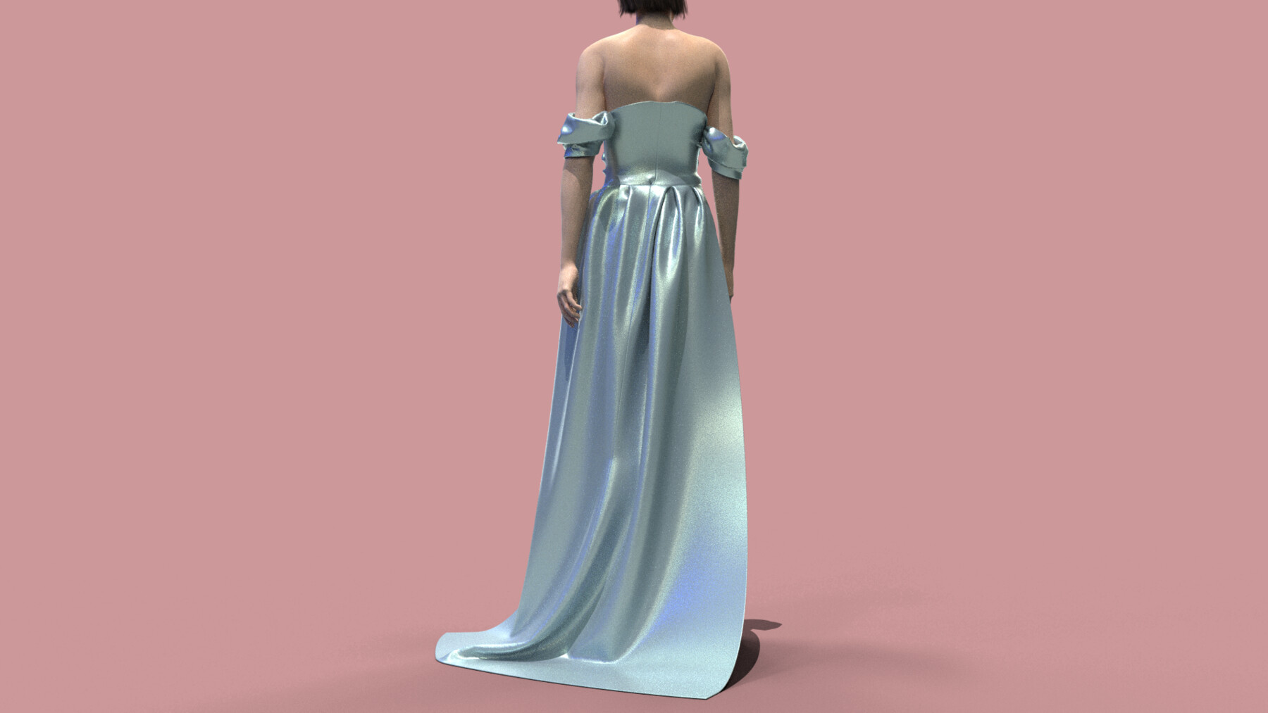ArtStation - Realistic Model Of Female Dress | Game Assets