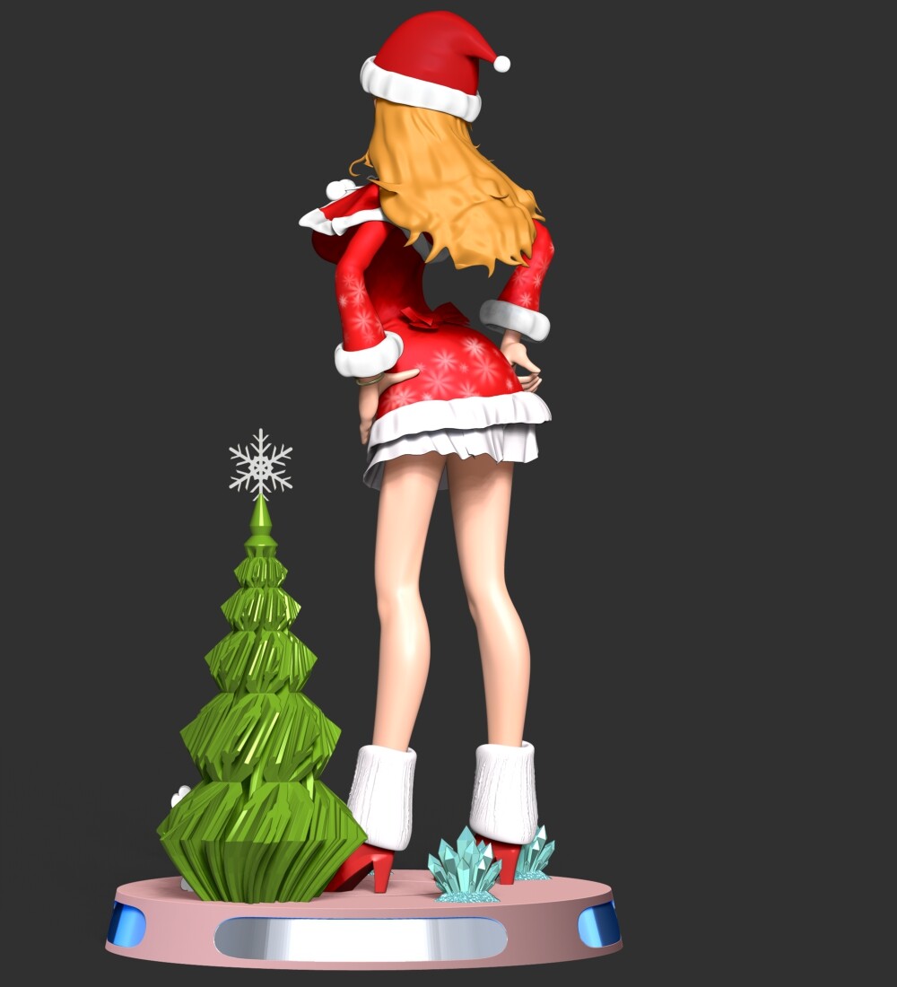 ArtStation - Nami Xmas - One Piece | Resources