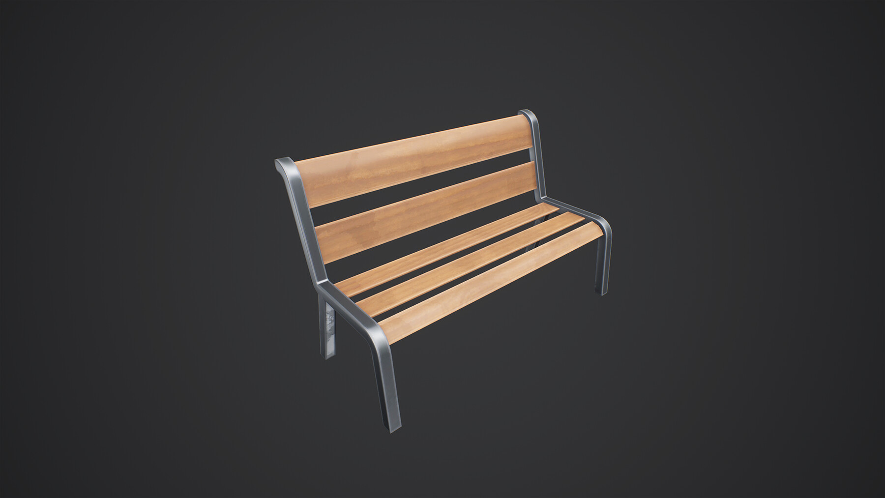 ArtStation - Stylized Wooden Bench | Game Assets