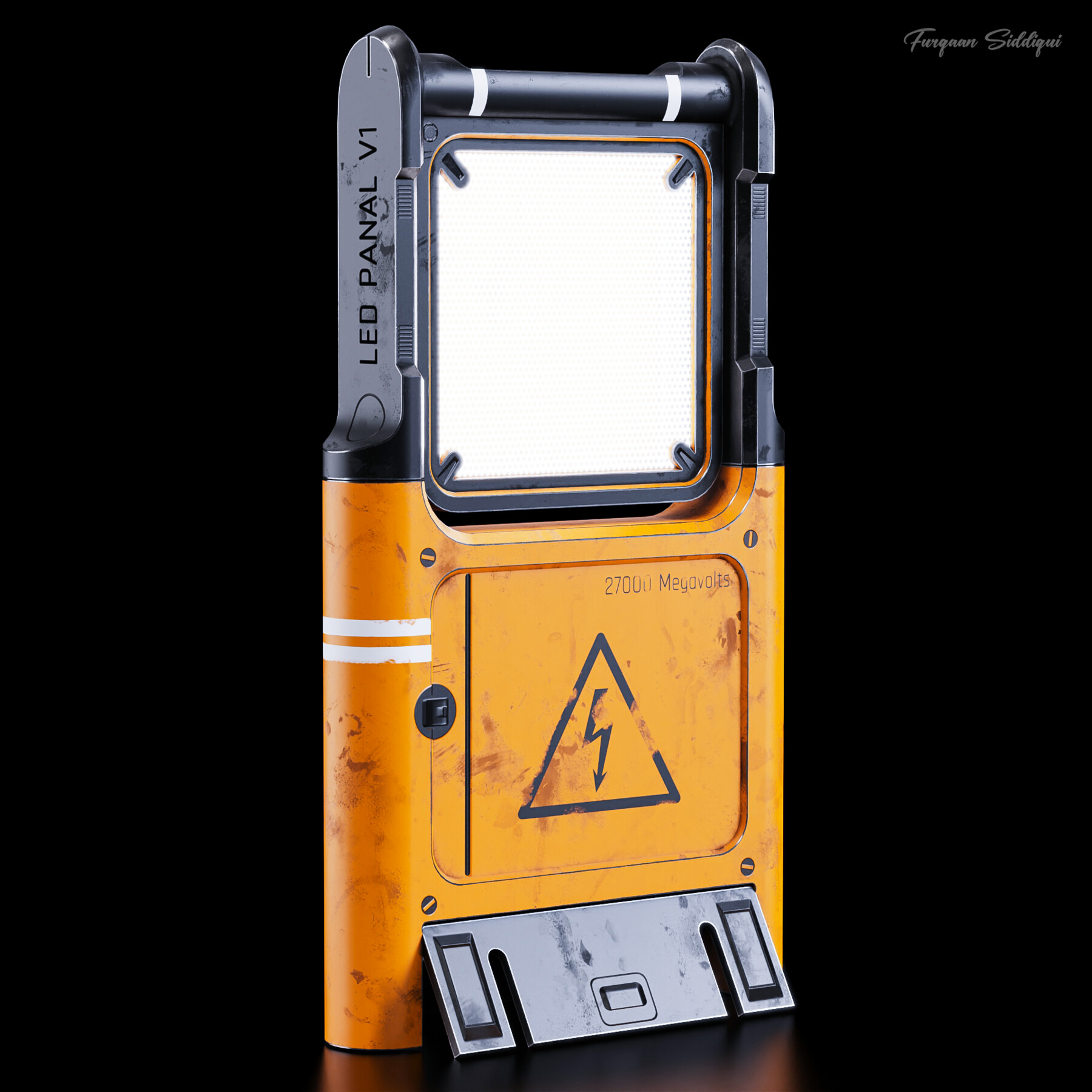 ArtStation - Sci-Fi LED Panel V1 | Game Assets