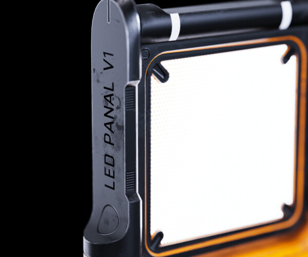 ArtStation - Sci-Fi LED Panel V1 | Game Assets