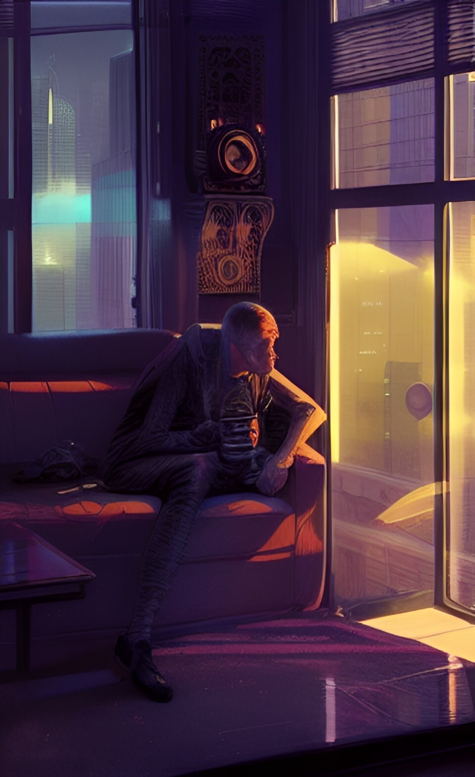 ArtStation - Edge Blade Runner 351 jpg wombo art | Artworks