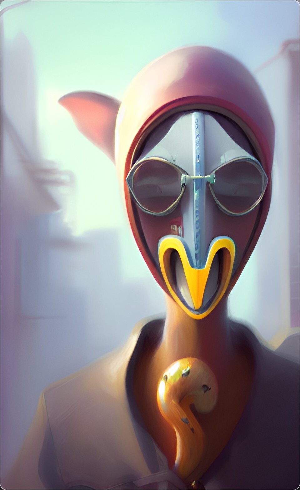 ArtStation - Squid Game Mask Creative 511 jpg wombo art | Artworks