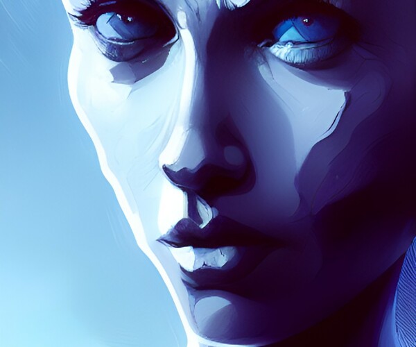 ArtStation - Face Hit 200 jpg wombo art | Artworks