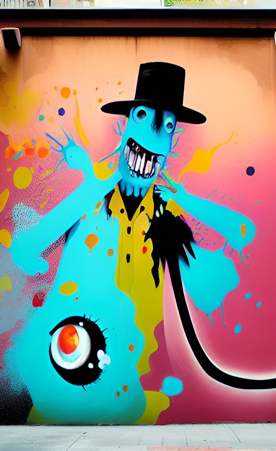 ArtStation - Monster Jazz Graffity Street art 311 jpg wombo art | Artworks