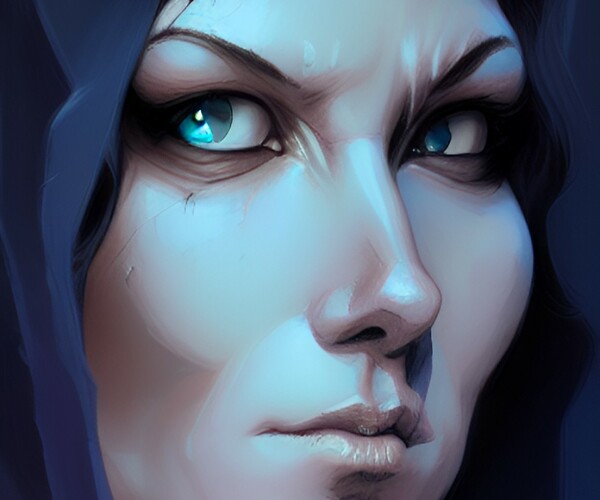 ArtStation - Face Hit 200 jpg wombo art | Artworks