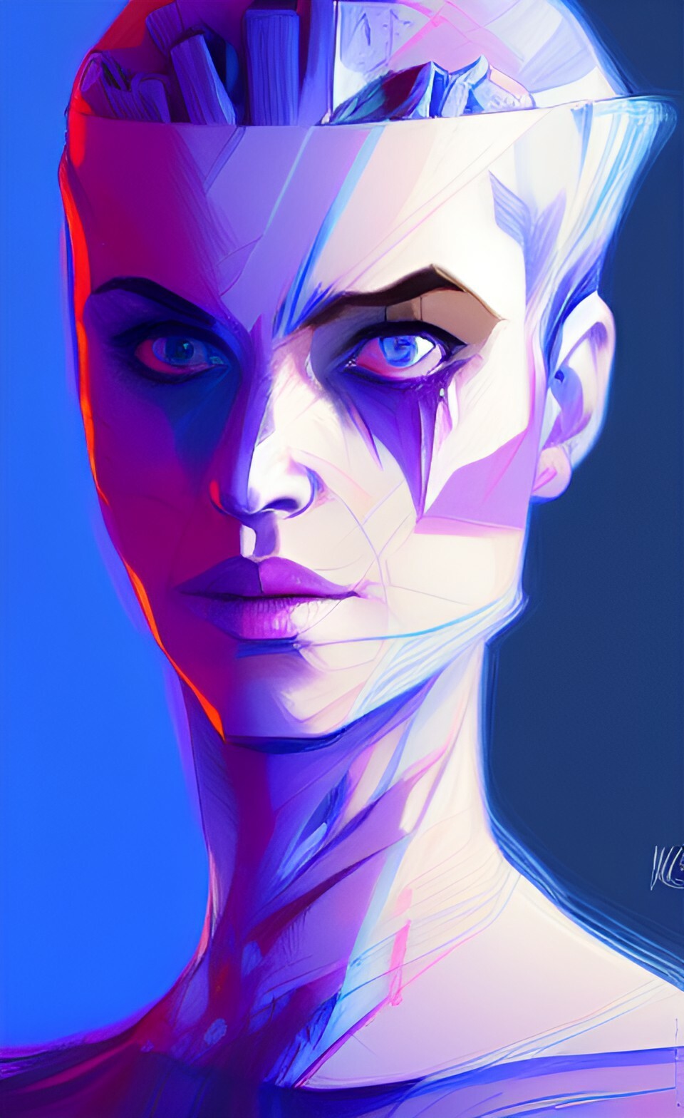 ArtStation - Face Hit 200 jpg wombo art | Artworks