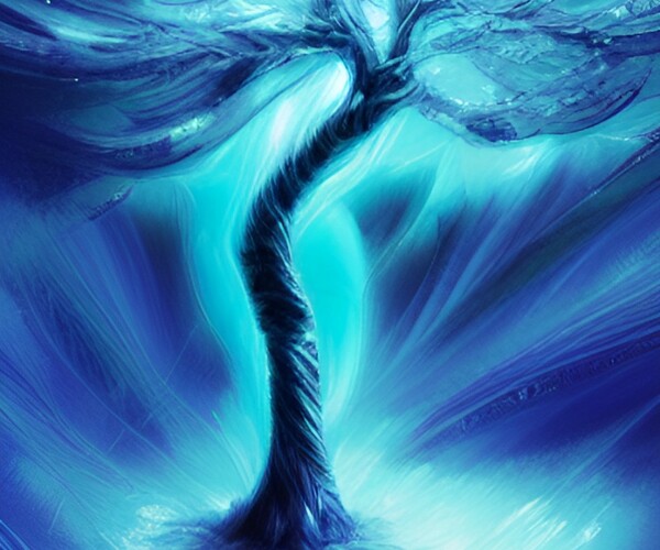 ArtStation - Magic Tree 130 jpg wombo art | Artworks