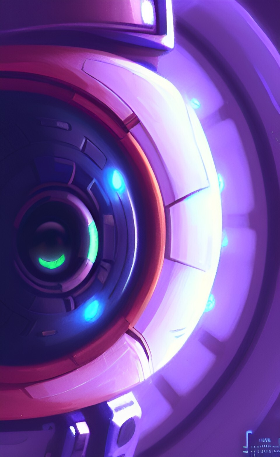 ArtStation - Eye Center Cyborg Factory 311jpg wombo art | Artworks