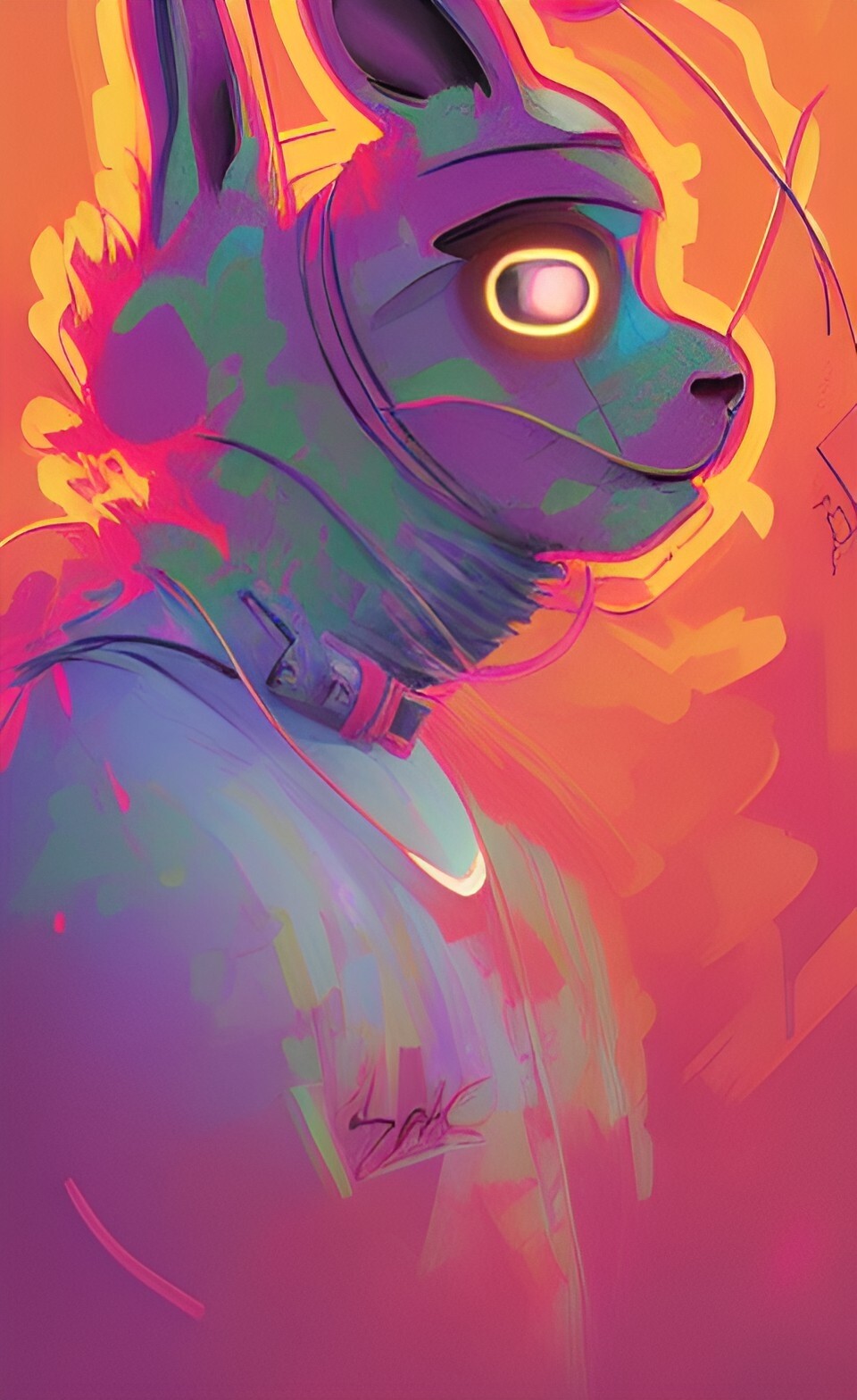 ArtStation - Ready rabbit sky command 468jpg wombo art | Artworks