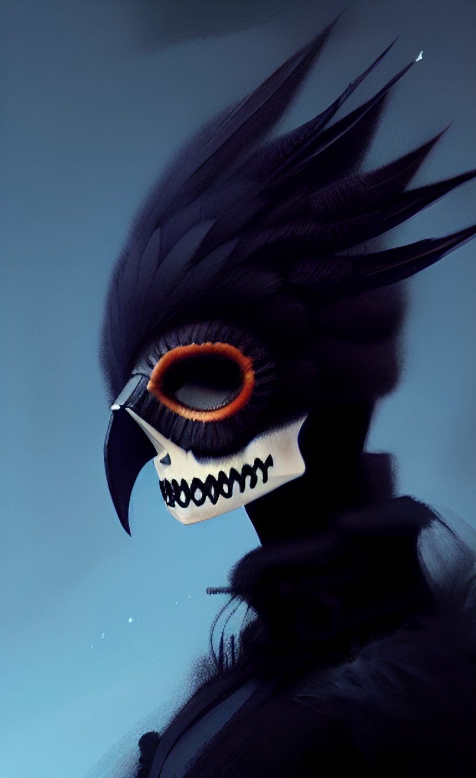 ArtStation - crow time 150 jpg wombo art | Artworks