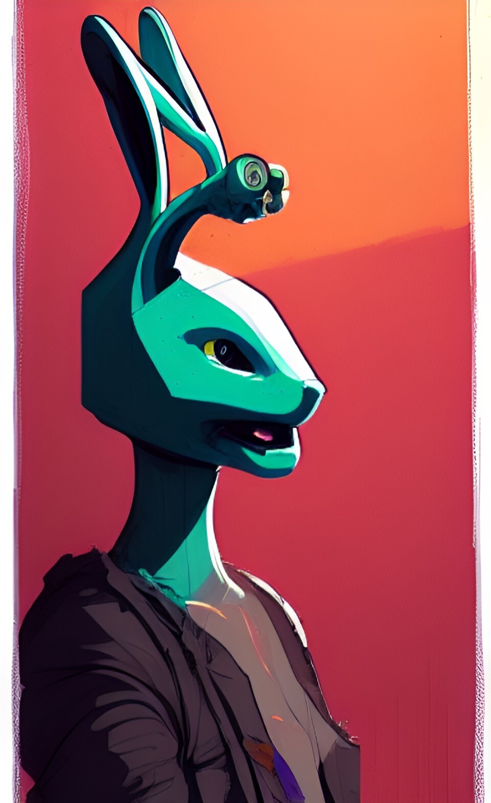 ArtStation - Ready rabbit sky command 468jpg wombo art | Artworks