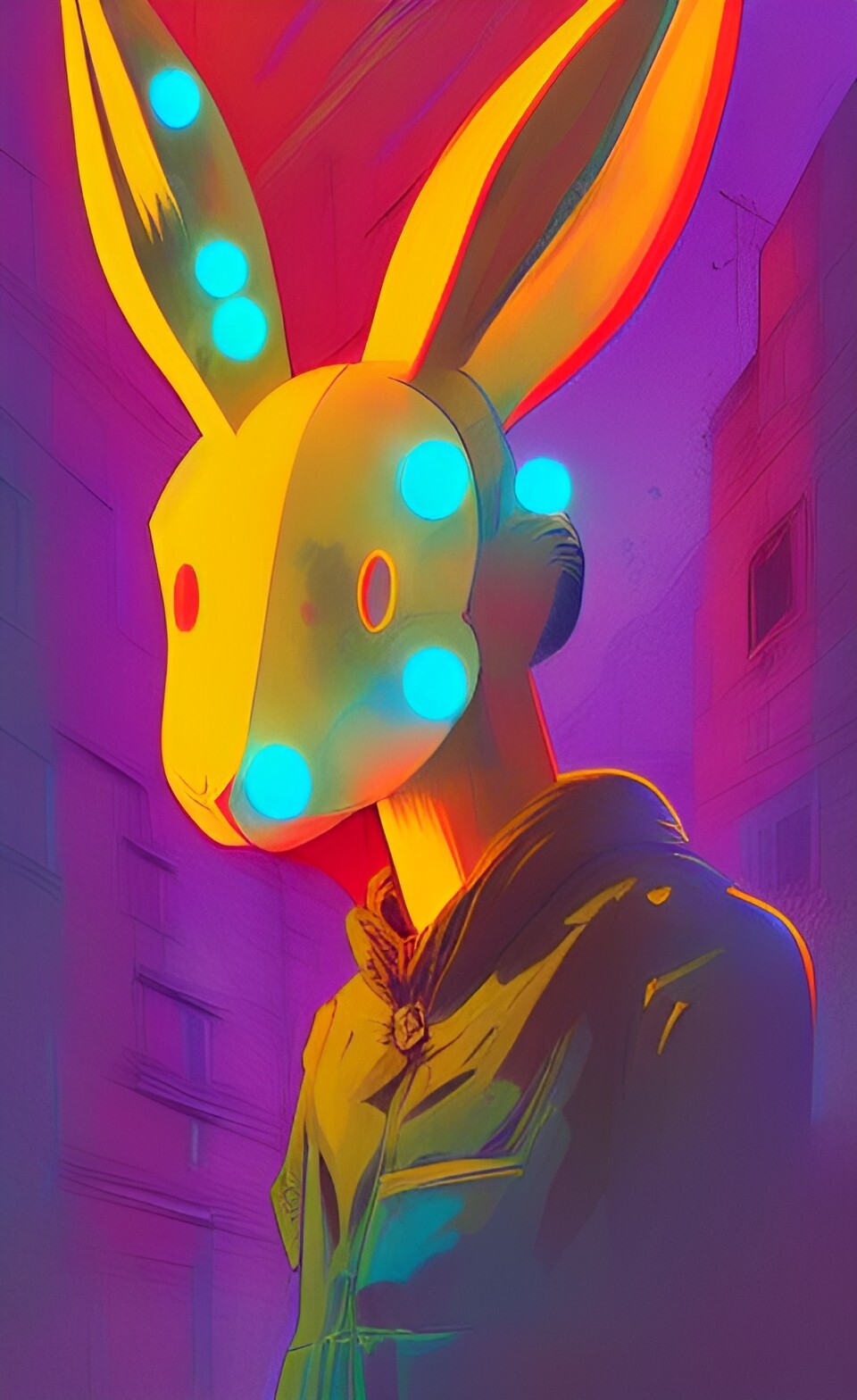 ArtStation - Ready rabbit sky command 468jpg wombo art | Artworks