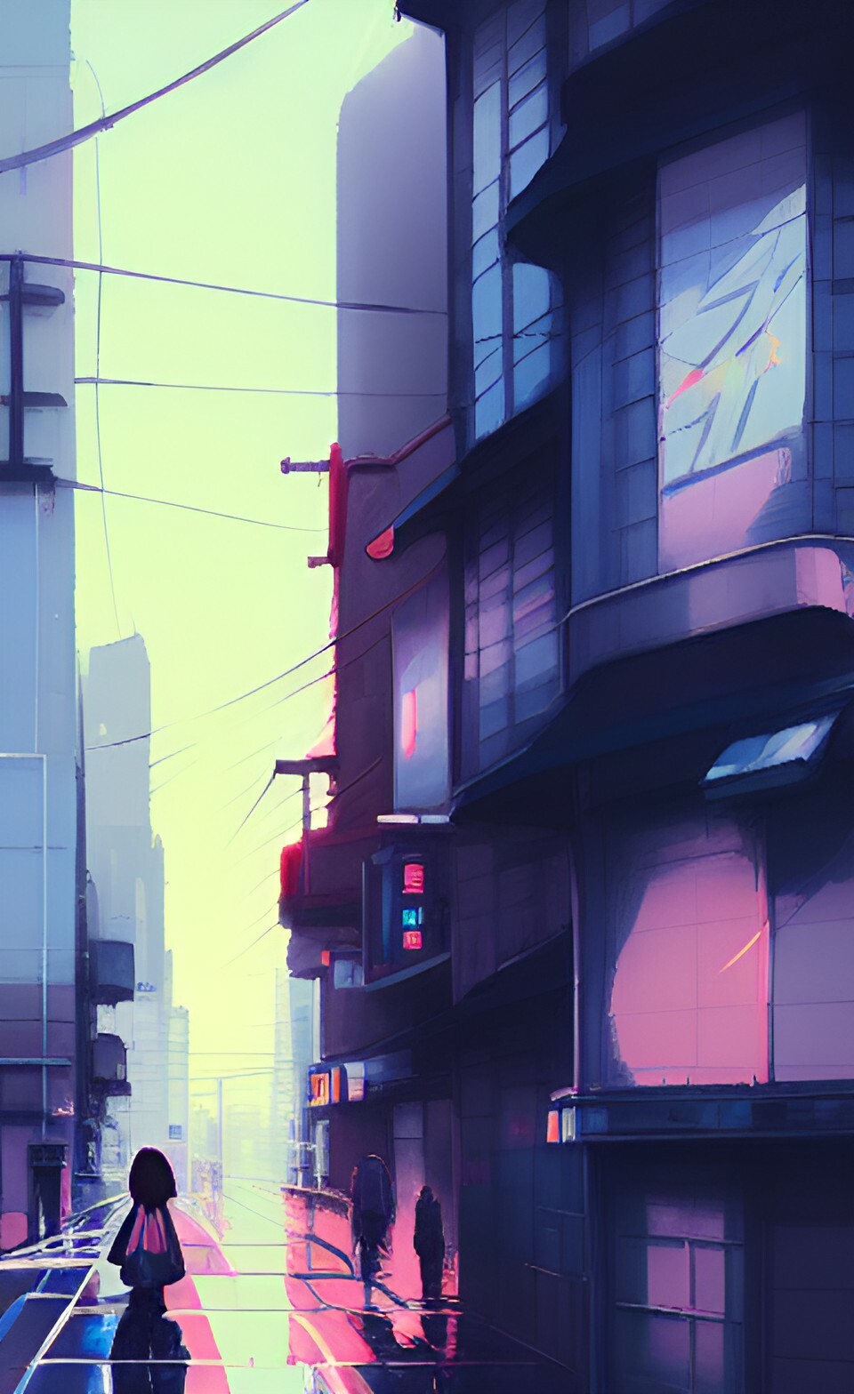 ArtStation - Neo Tokyo Background 455 jpg wombo art | Artworks