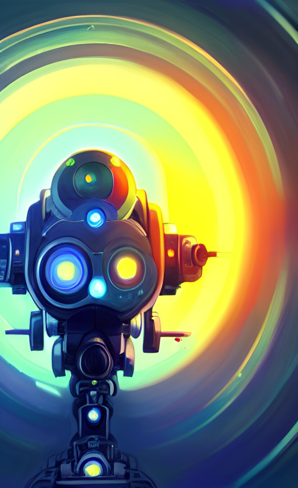 ArtStation - Eye Center Cyborg Factory 311jpg wombo art | Artworks