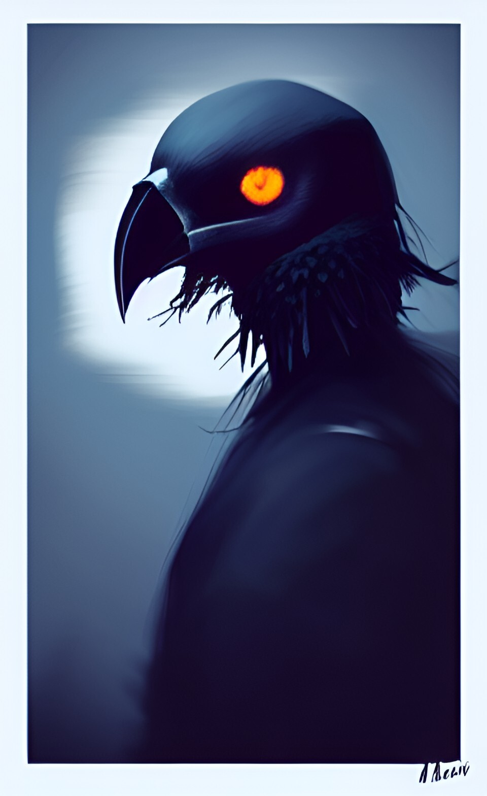ArtStation - crow time 150 jpg wombo art | Artworks