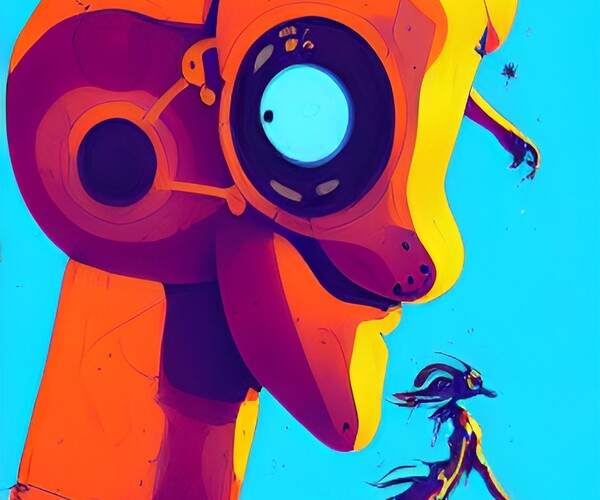 ArtStation - Ready rabbit sky command 468jpg wombo art | Artworks