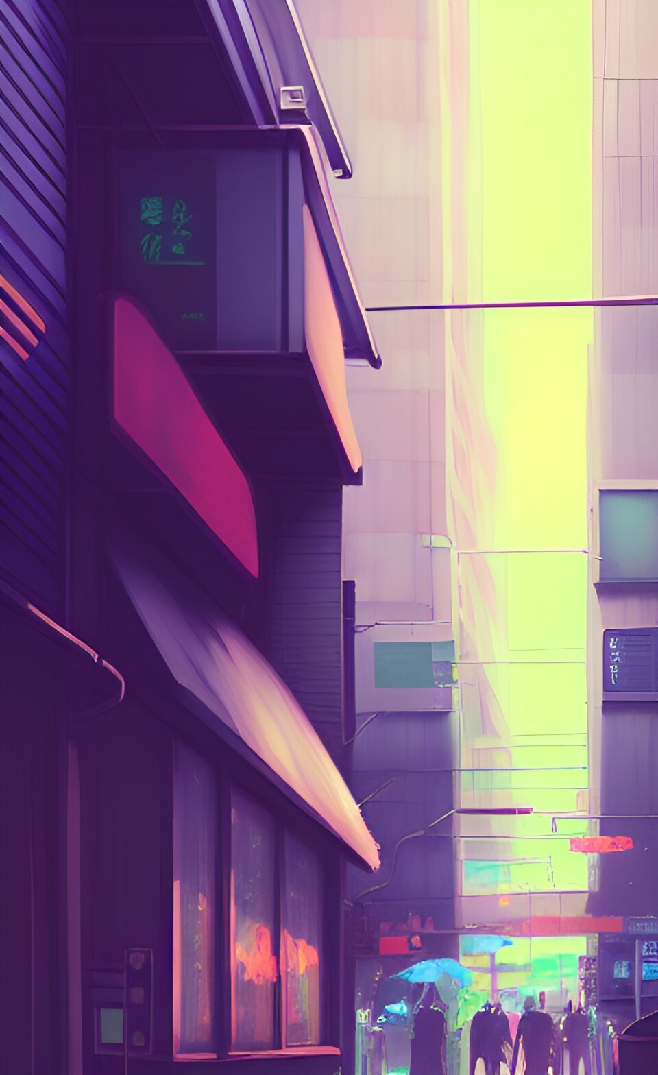 ArtStation - Neo Tokyo Background 455 jpg wombo art | Artworks