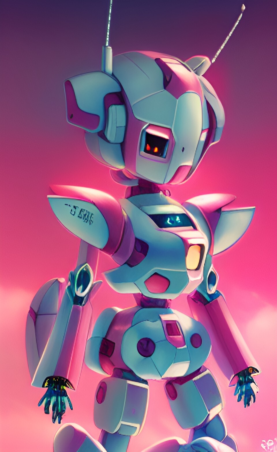 ArtStation - cute bot 422jpg wombo art | Artworks