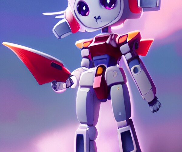 ArtStation - cute bot 422jpg wombo art | Artworks