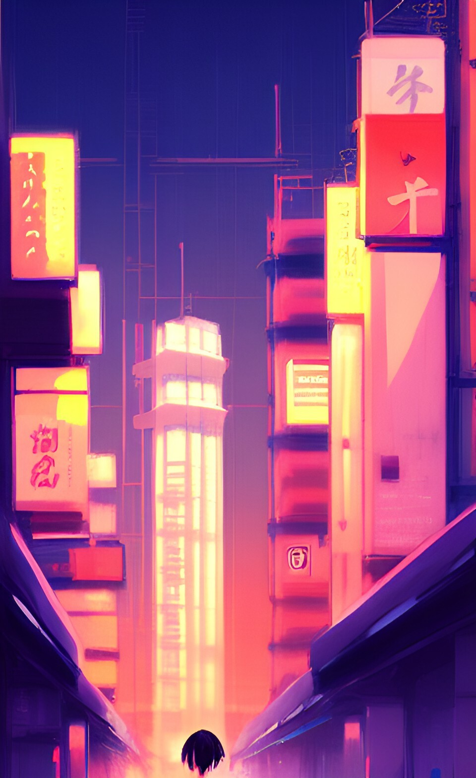 ArtStation - Neo Tokyo Background 455 jpg wombo art | Artworks