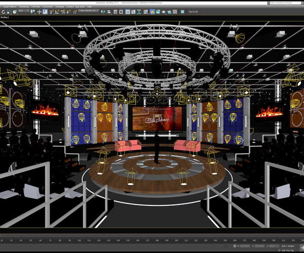 ArtStation - Virtual TV Studio Sets - Collection Vol 15 - 4 PCS DESIGN ...