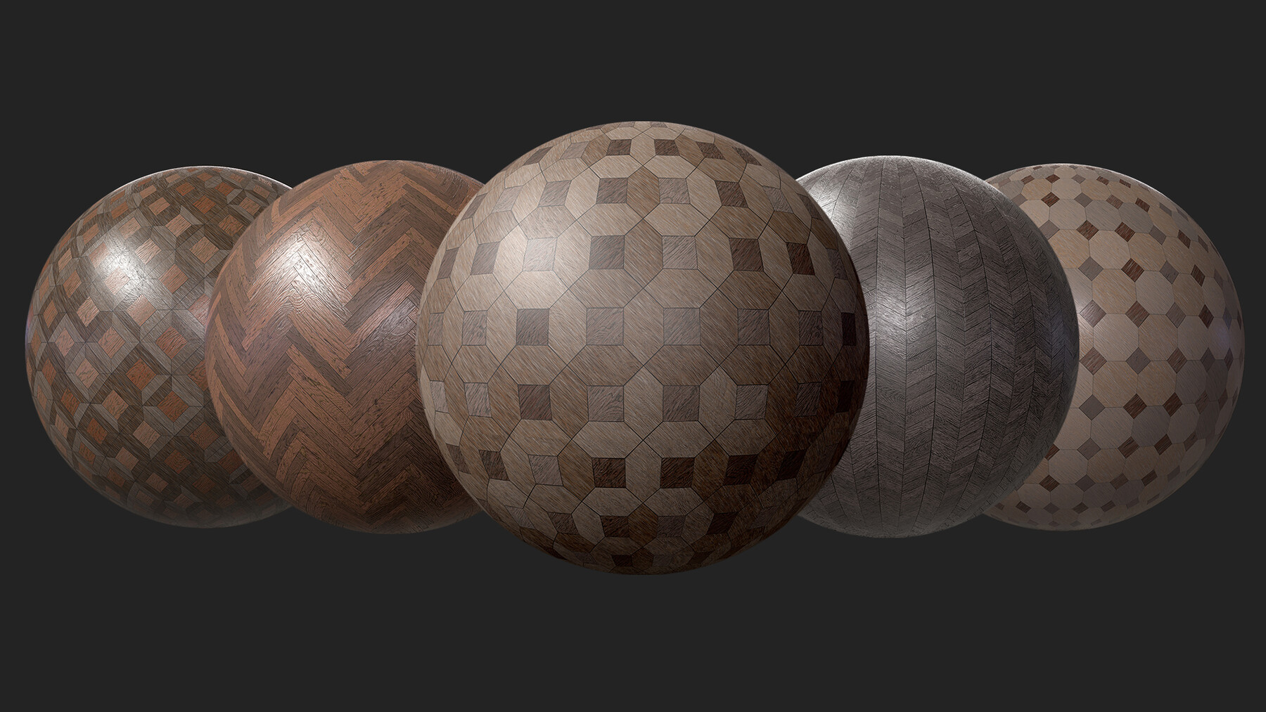ArtStation - 40 Parquet Material Set | Resources
