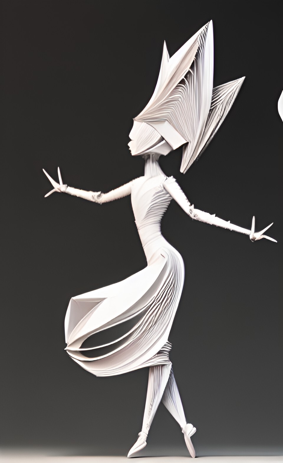 ArtStation - Dance of paper craft 2302jpg wombo art | Artworks