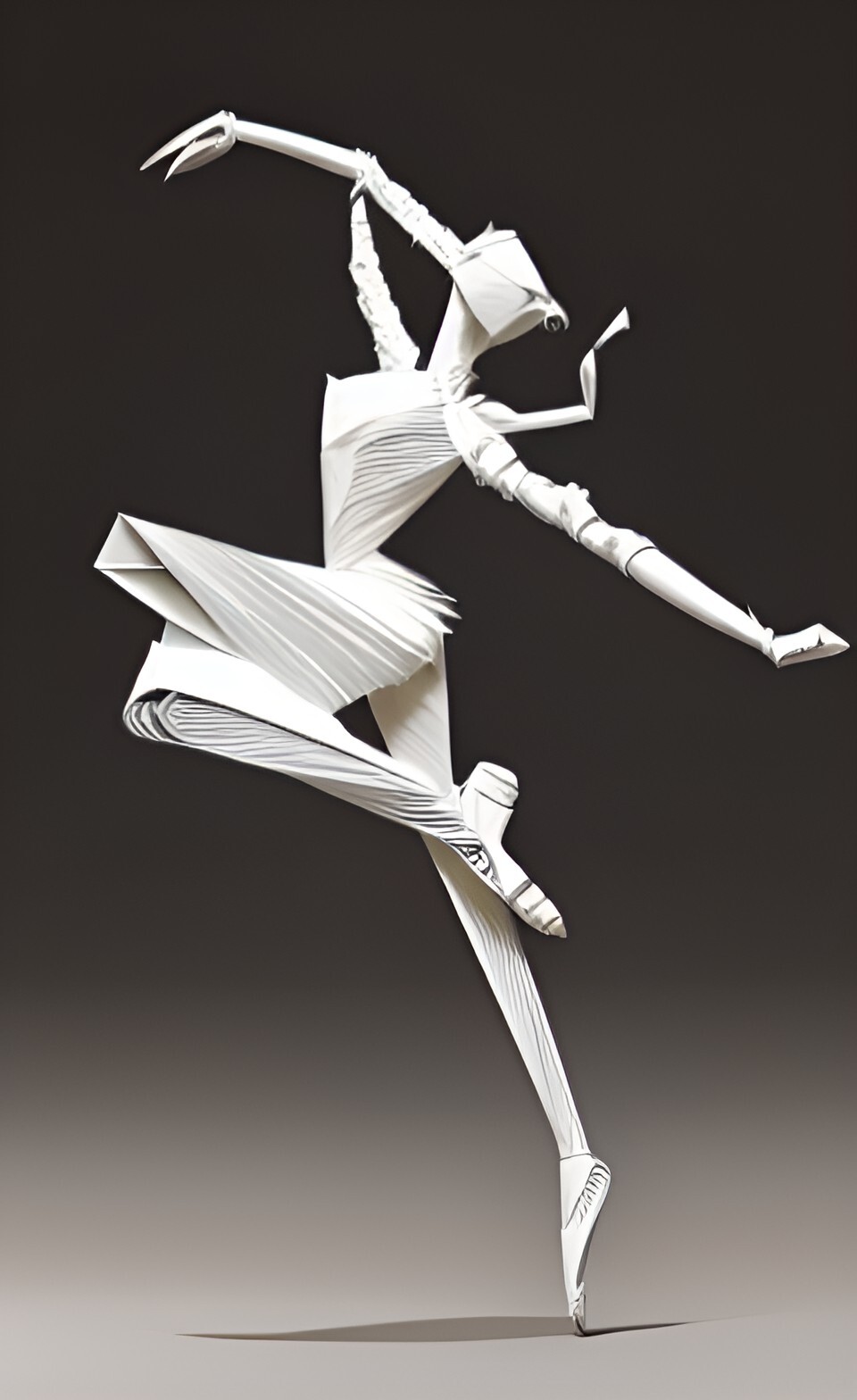 ArtStation - Dance of paper craft 2302jpg wombo art | Artworks