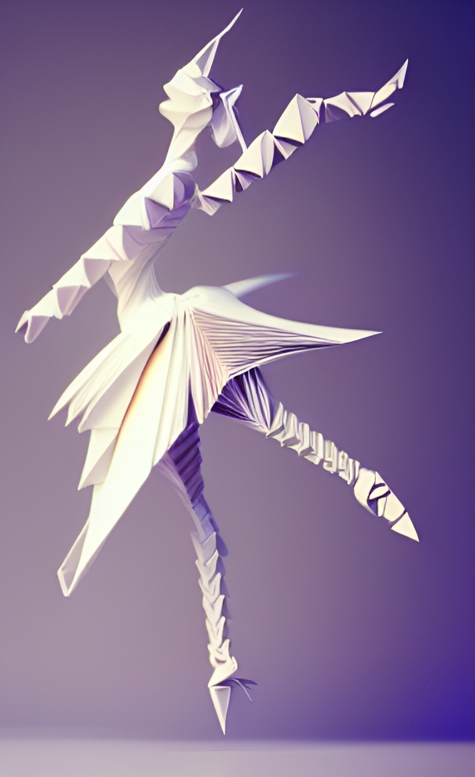 ArtStation - Dance of paper craft 2302jpg wombo art | Artworks