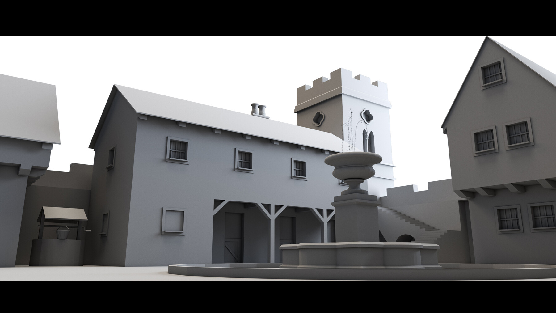 ArtStation - Tiny Castle - 3d Model | Resources