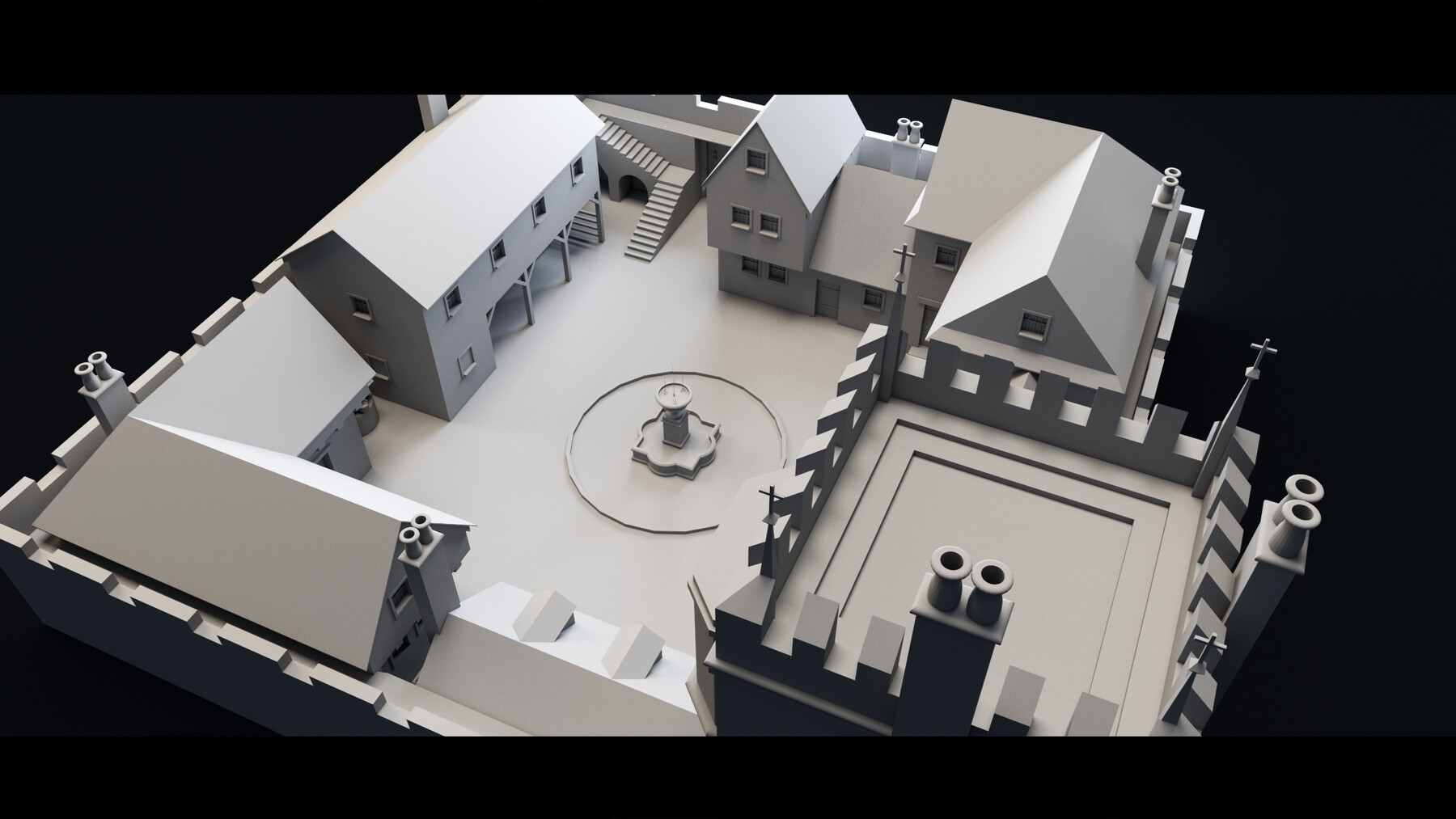 ArtStation - Tiny Castle - 3d Model | Resources