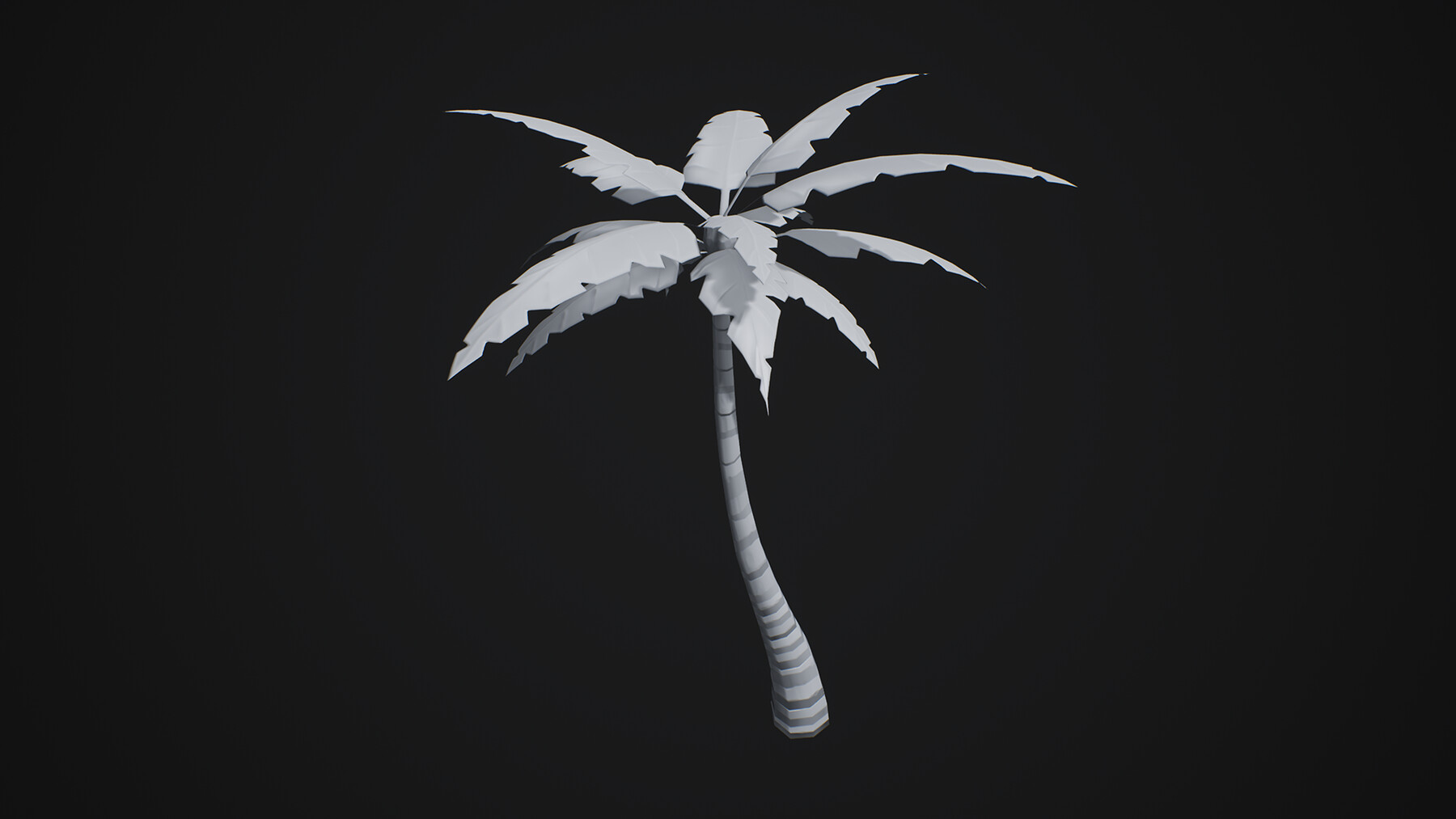 ArtStation - Stylized Palm Tree 01 | Game Assets