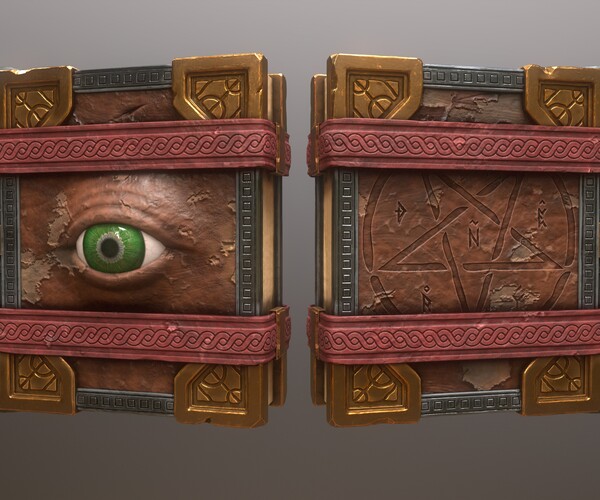 ArtStation - Monster Book | Game Assets