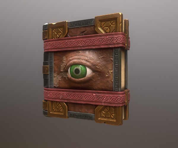 ArtStation - Monster Book | Game Assets