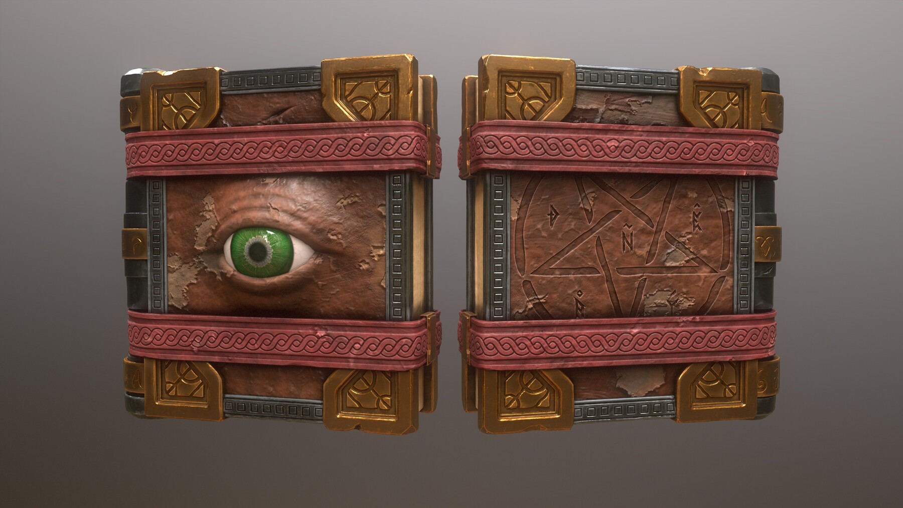 ArtStation - Monster Book | Game Assets