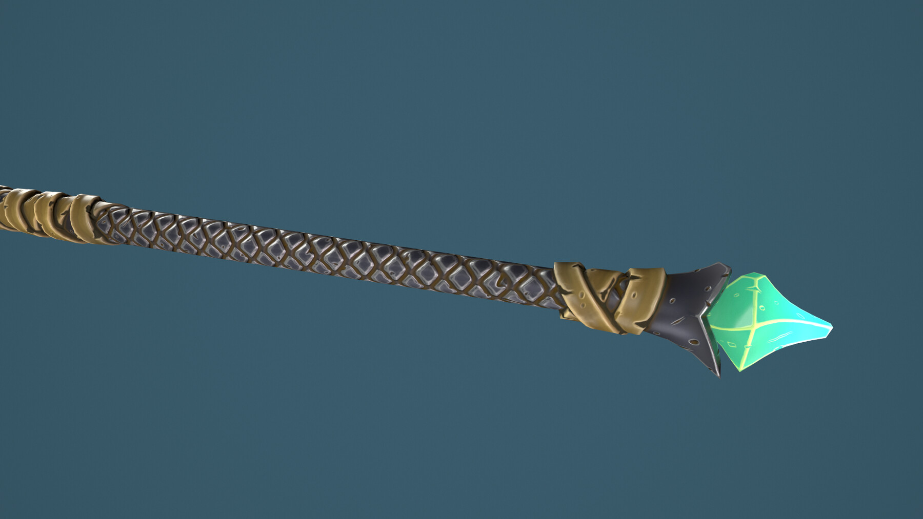 ArtStation - Snake staff | Game Assets