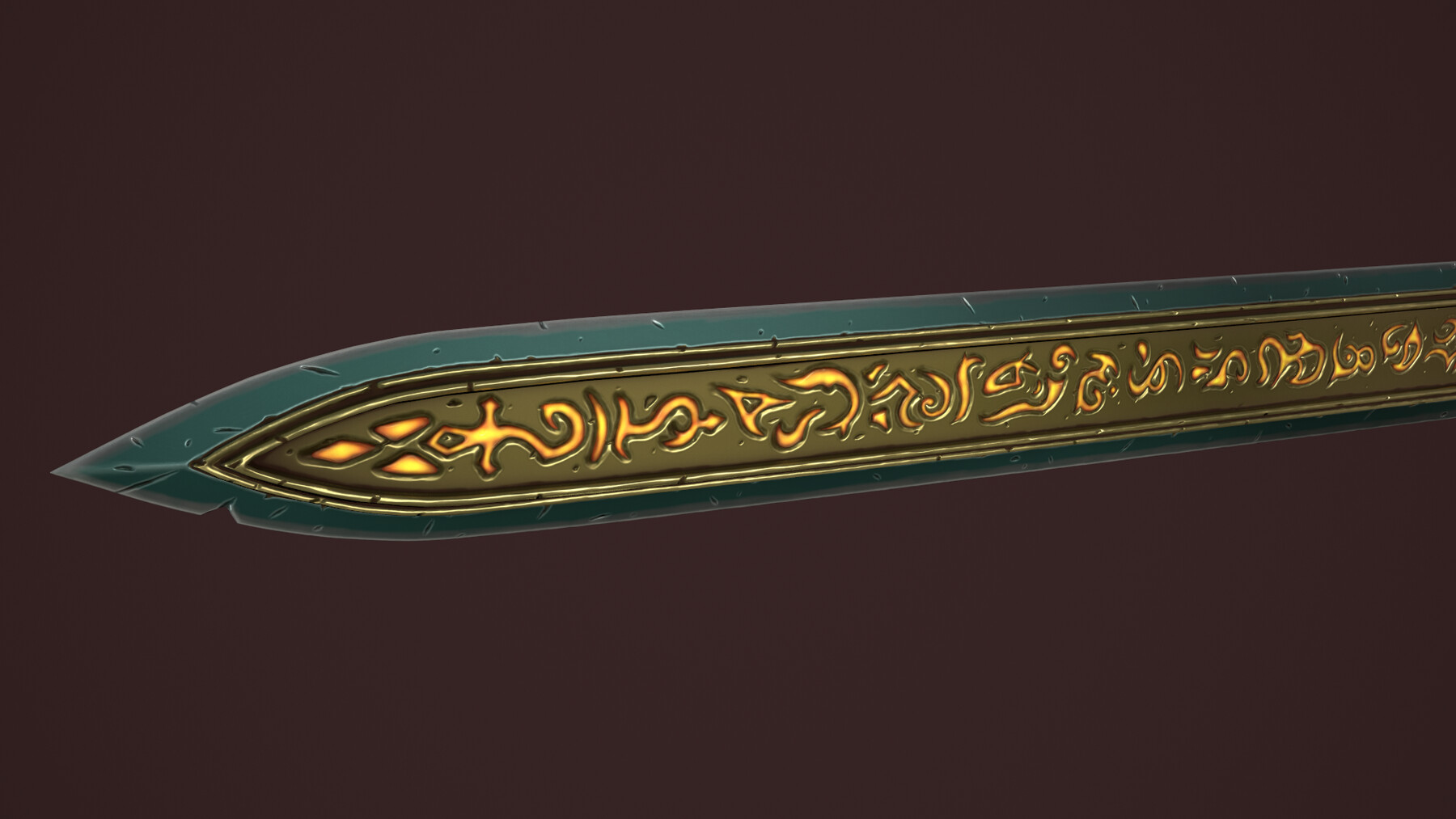 ArtStation - Rune two handed sword | Game Assets