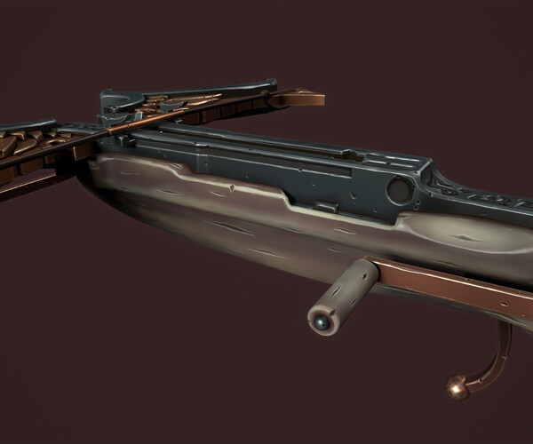 ArtStation - Rune crossbow and quiver | Game Assets