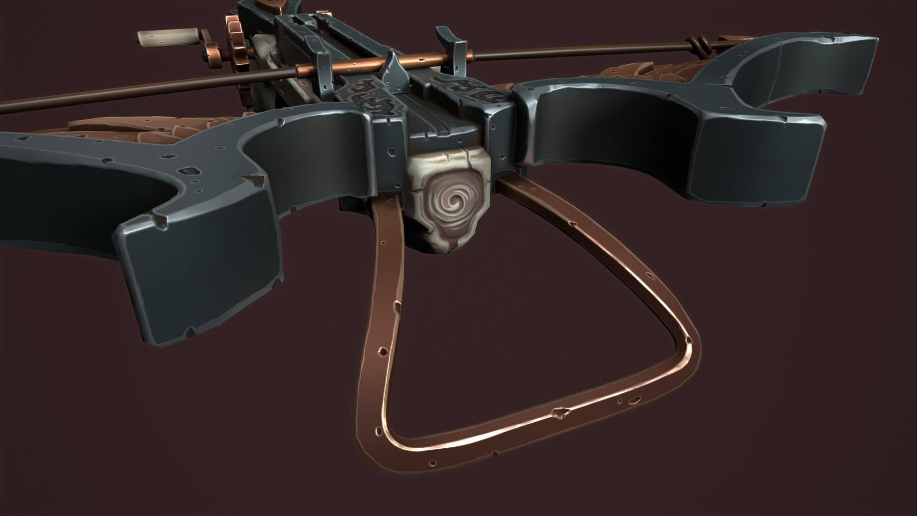 ArtStation - Rune crossbow and quiver | Game Assets