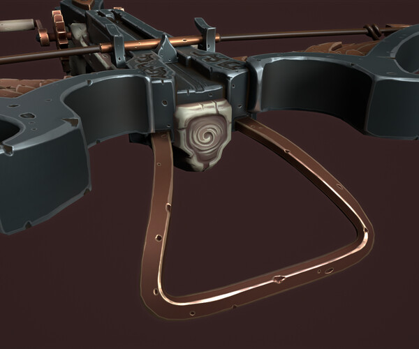 ArtStation - Rune crossbow and quiver | Game Assets
