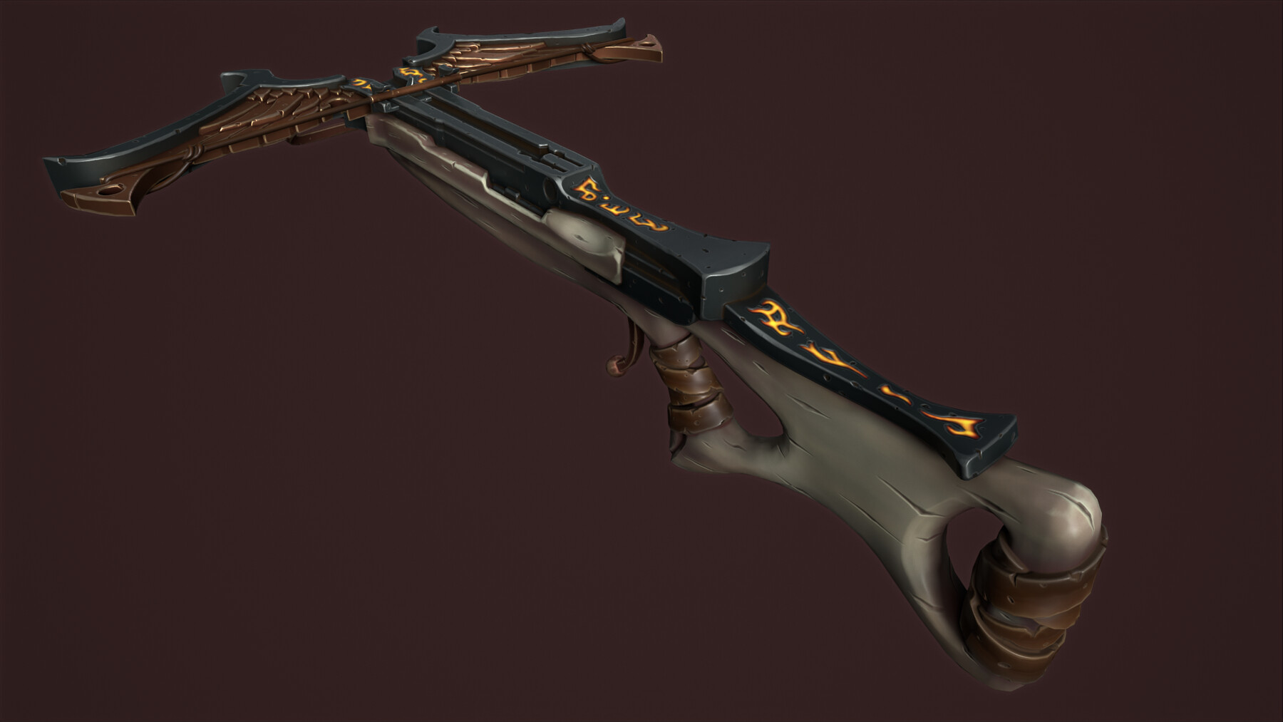 ArtStation - Rune crossbow and quiver | Game Assets