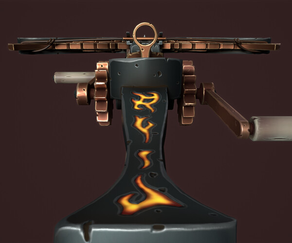 ArtStation - Rune crossbow and quiver | Game Assets