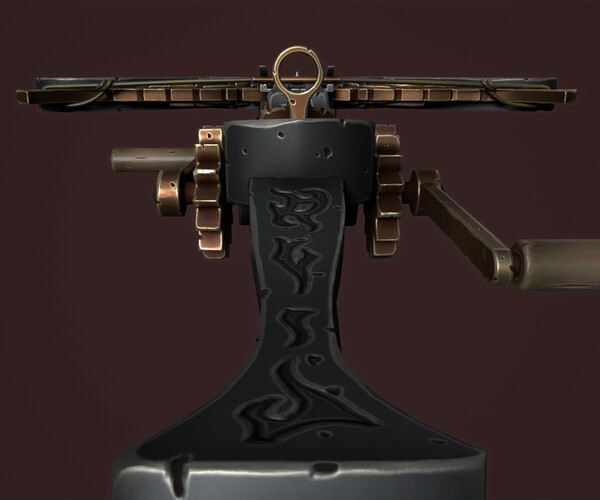 ArtStation - Rune crossbow and quiver | Game Assets