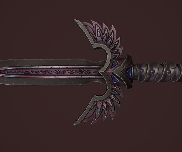 ArtStation - Rune dagger | Game Assets