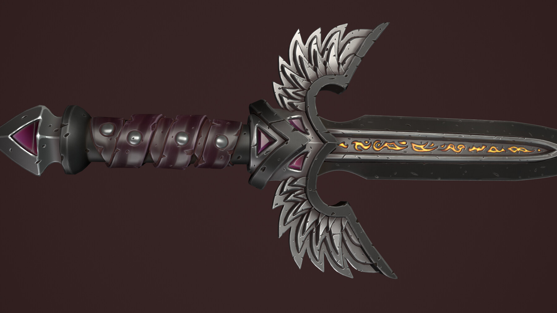 ArtStation - Rune dagger | Game Assets