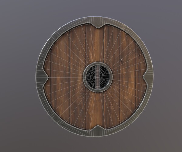 ArtStation - Painted Wooden Sheilds | Game Assets